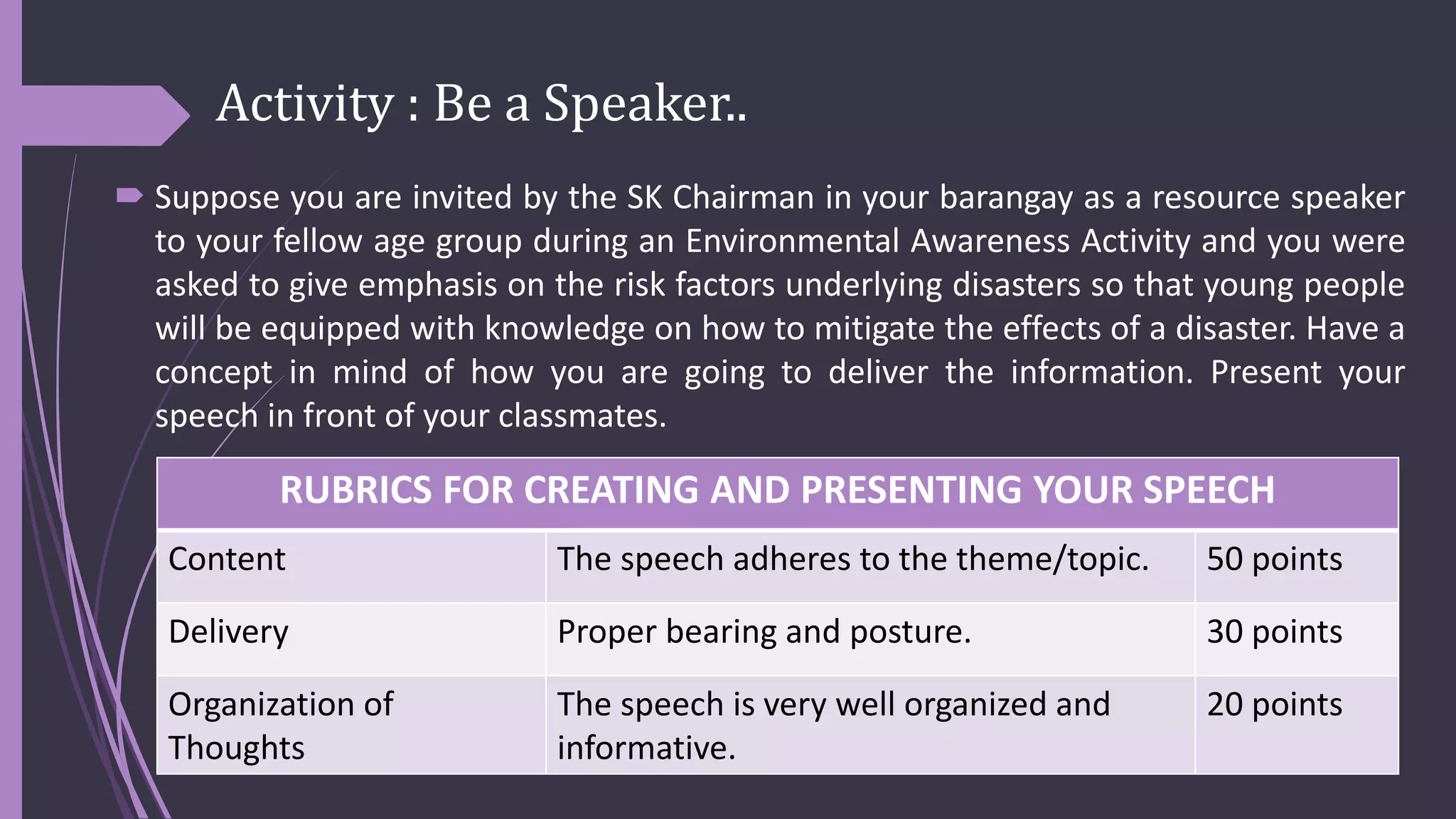 RISK FACTORS UNDERLYING DISASTERS Lesson 2.pptx RISK FACTORS UNDERLYING DISASTERS Lesson 2.pptx