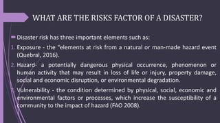 RISK FACTORS UNDERLYING DISASTERS Lesson 2.pptx