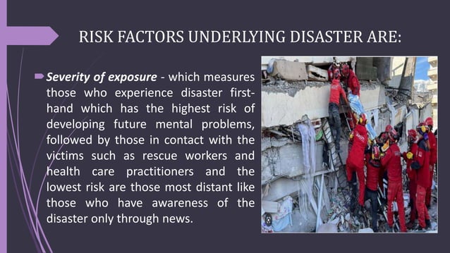 RISK FACTORS UNDERLYING DISASTERS Lesson 2.pptx