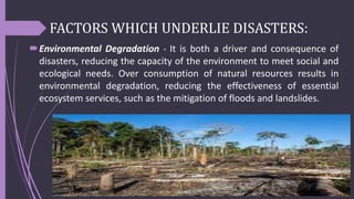 RISK FACTORS UNDERLYING DISASTERS Lesson 2.pptx