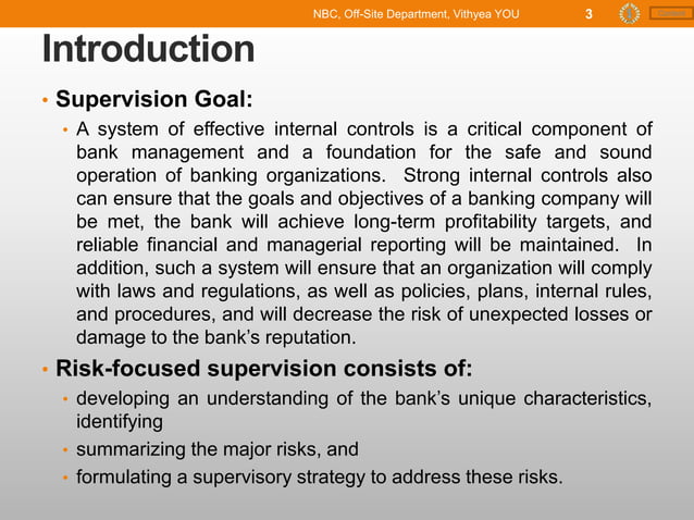Risk Based Supervision file | PDF