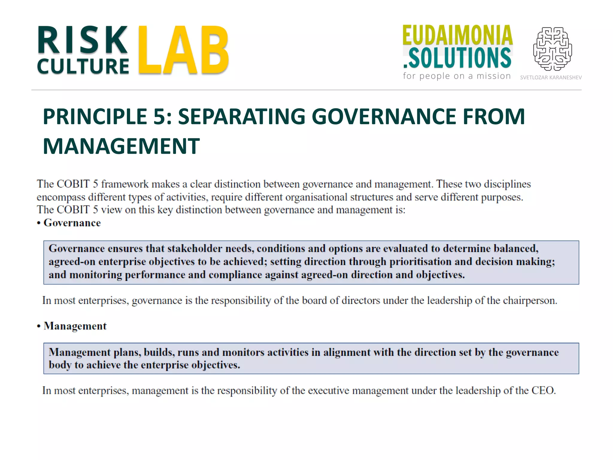 Risk governance & culture isaca sofia 2.11
