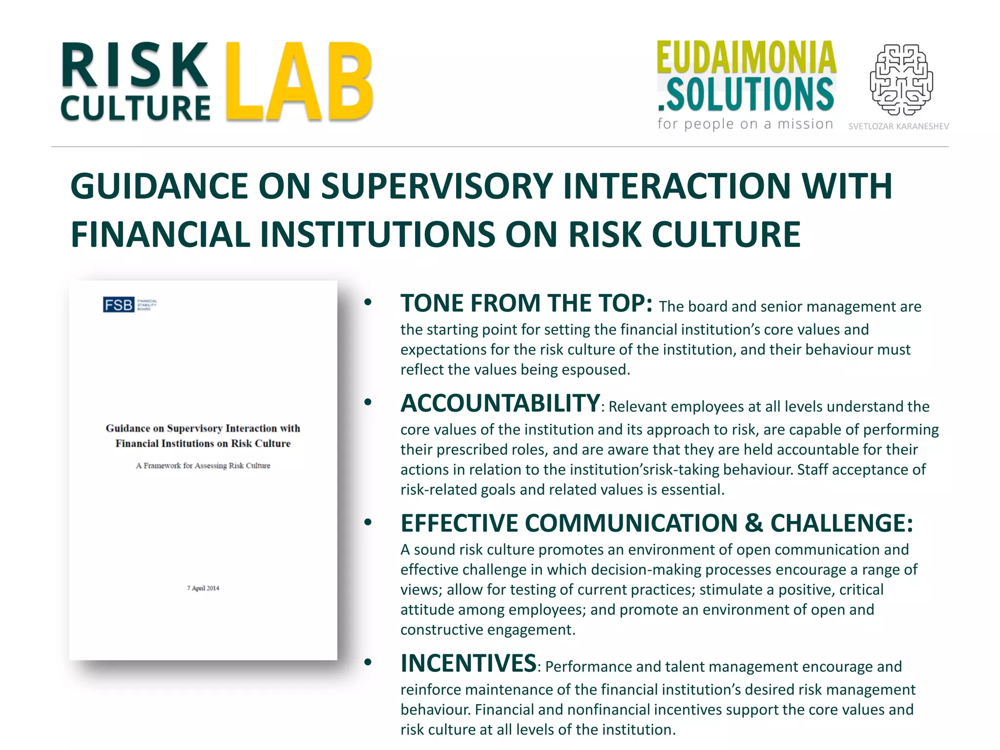 Risk governance & culture isaca sofia 2.11