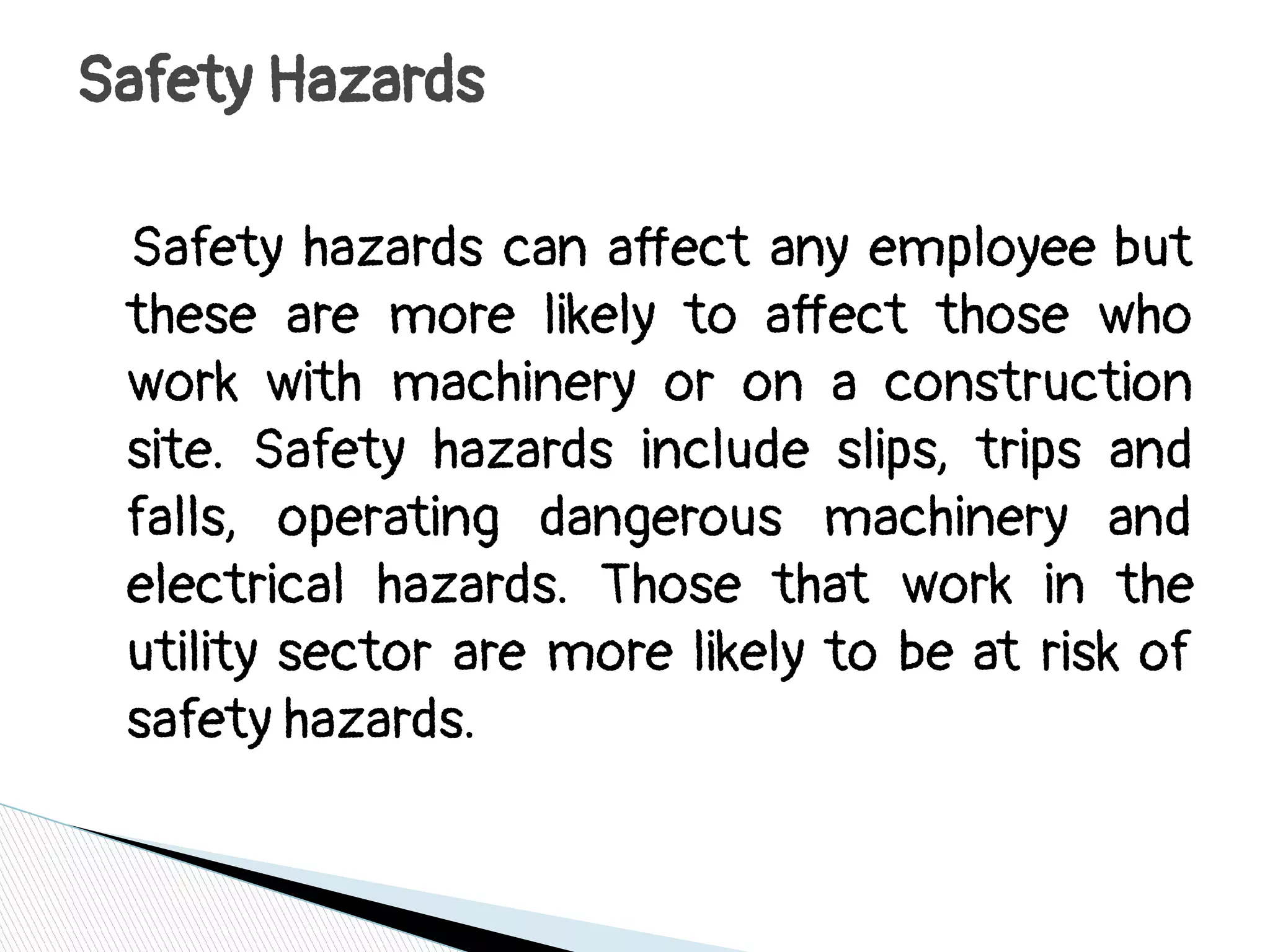 Risk,hazard,harm,types of hazards,risk assesments | PDF