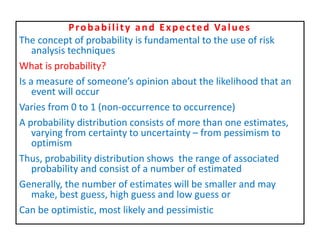 Risk in capital budgeting | PPT