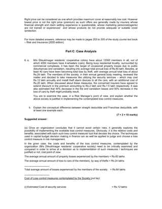 Risk & insurance | PDF