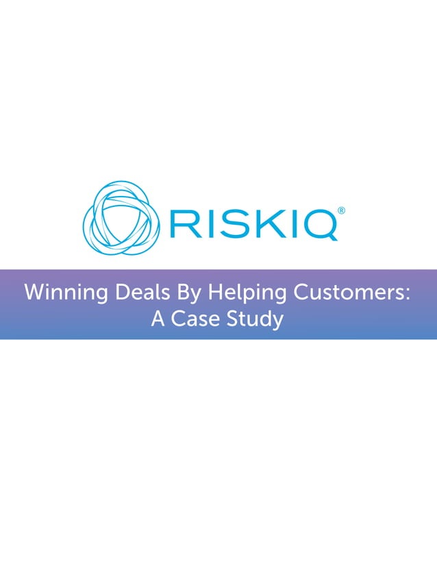 Risk IQ Case Study | PDF