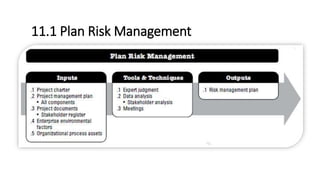 Risk ITTO | PPTX | Business | Business and Finance