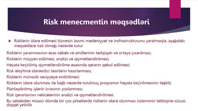risk menecment və Sənayedə Risklər.pptx