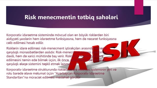 risk menecment və Sənayedə Risklər.pptx