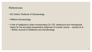 Risk Malignancy Index obstetrics ppt.pptx