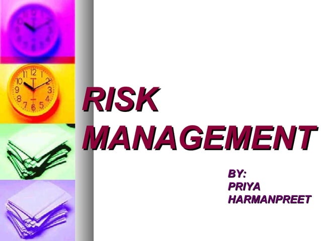 Risk management(software engineering) | PPT | Business | Business and ...