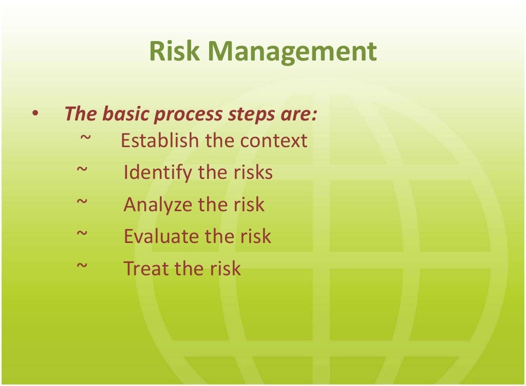 Risk managament by Vilas Mahajan
