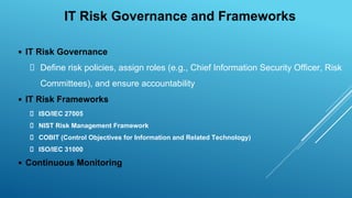 Risk management for ICT Technology Dept. | PDF