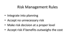 Risk Management (Sarah Olivarez-Cruz) | PPTX | Business | Business and ...