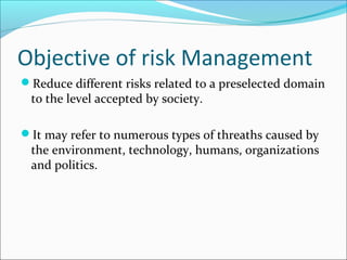 Risk management | PPT