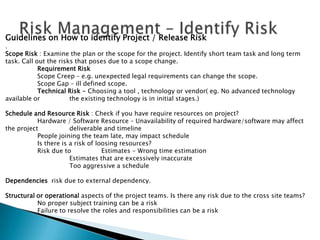 Risk management | PPTX | Business | Business and Finance