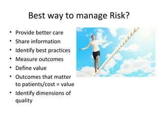 Risk Management and Healthcare Organizations | PPT