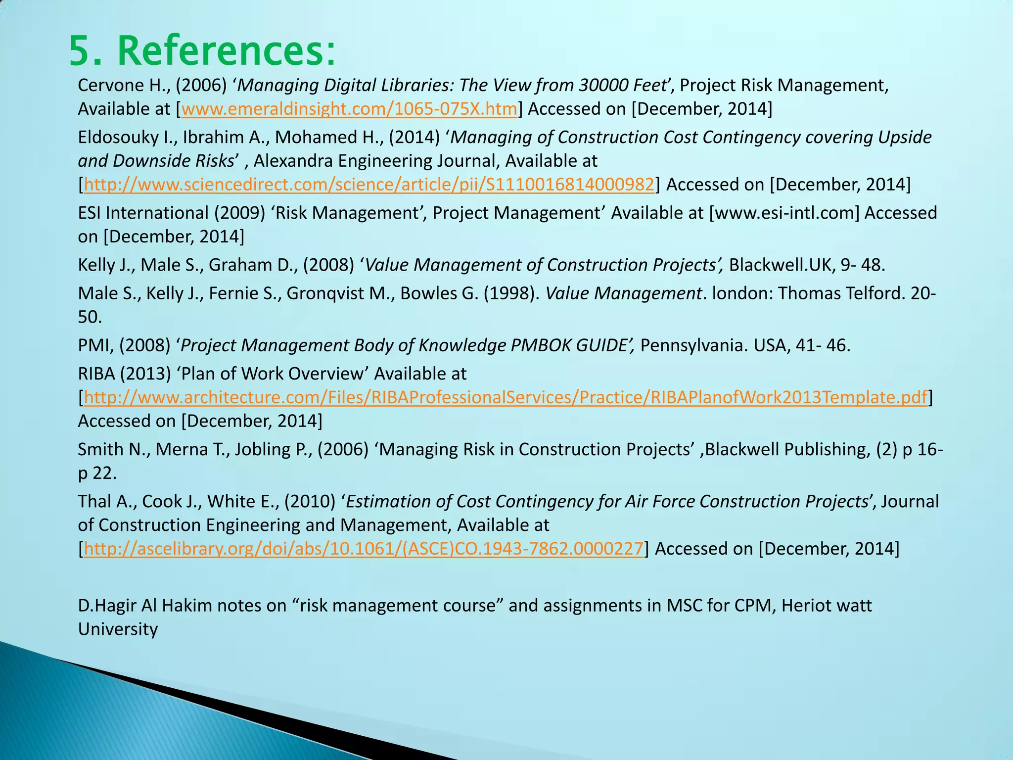 Risk management | PDF