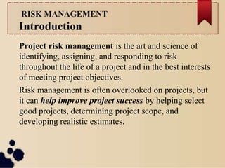Risk management | PPT