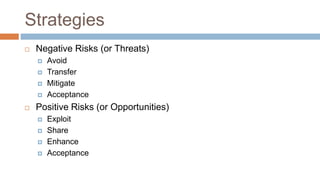 Risk management | PPTX