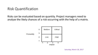 Risk management - SlideShare | PPT