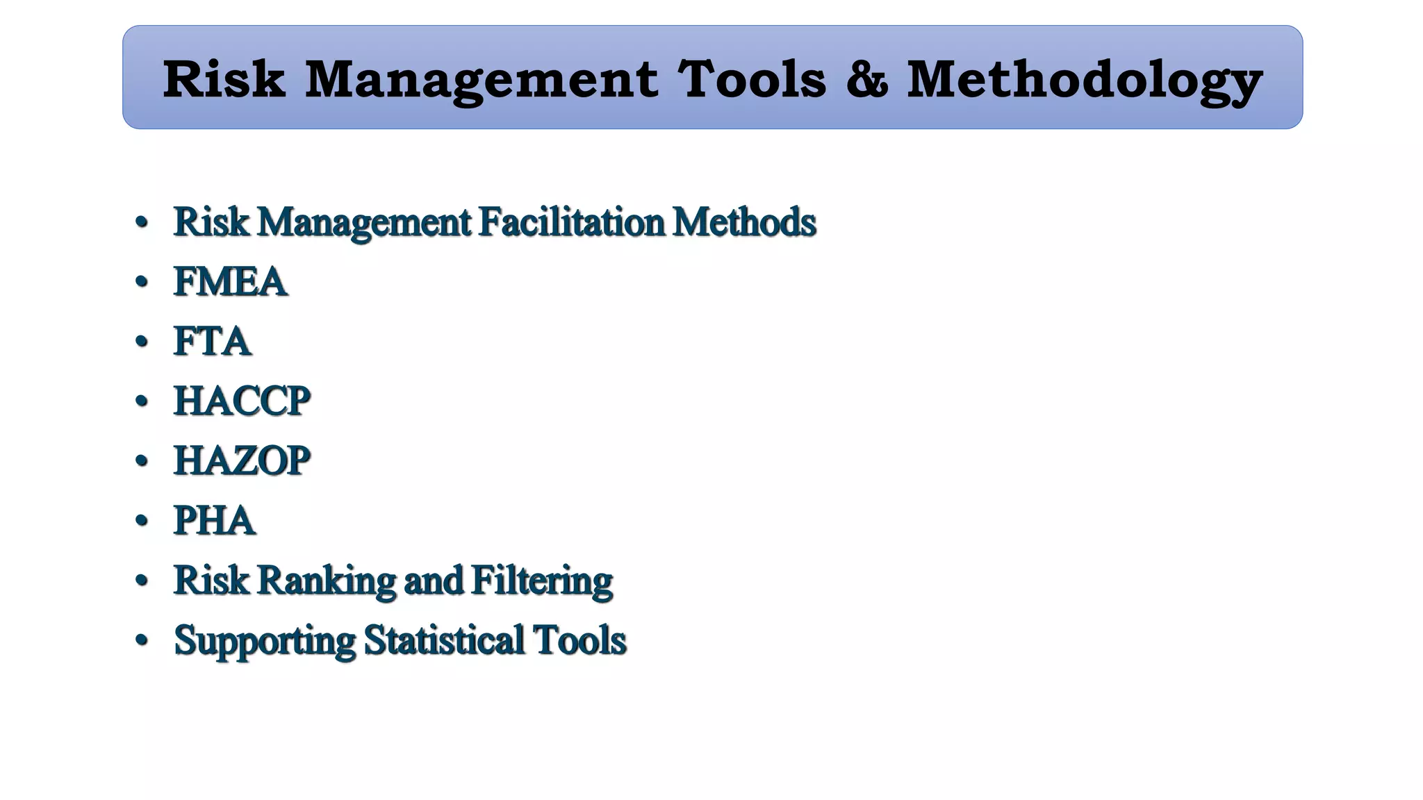Risk management in pharmaceutical Industry | PPTX