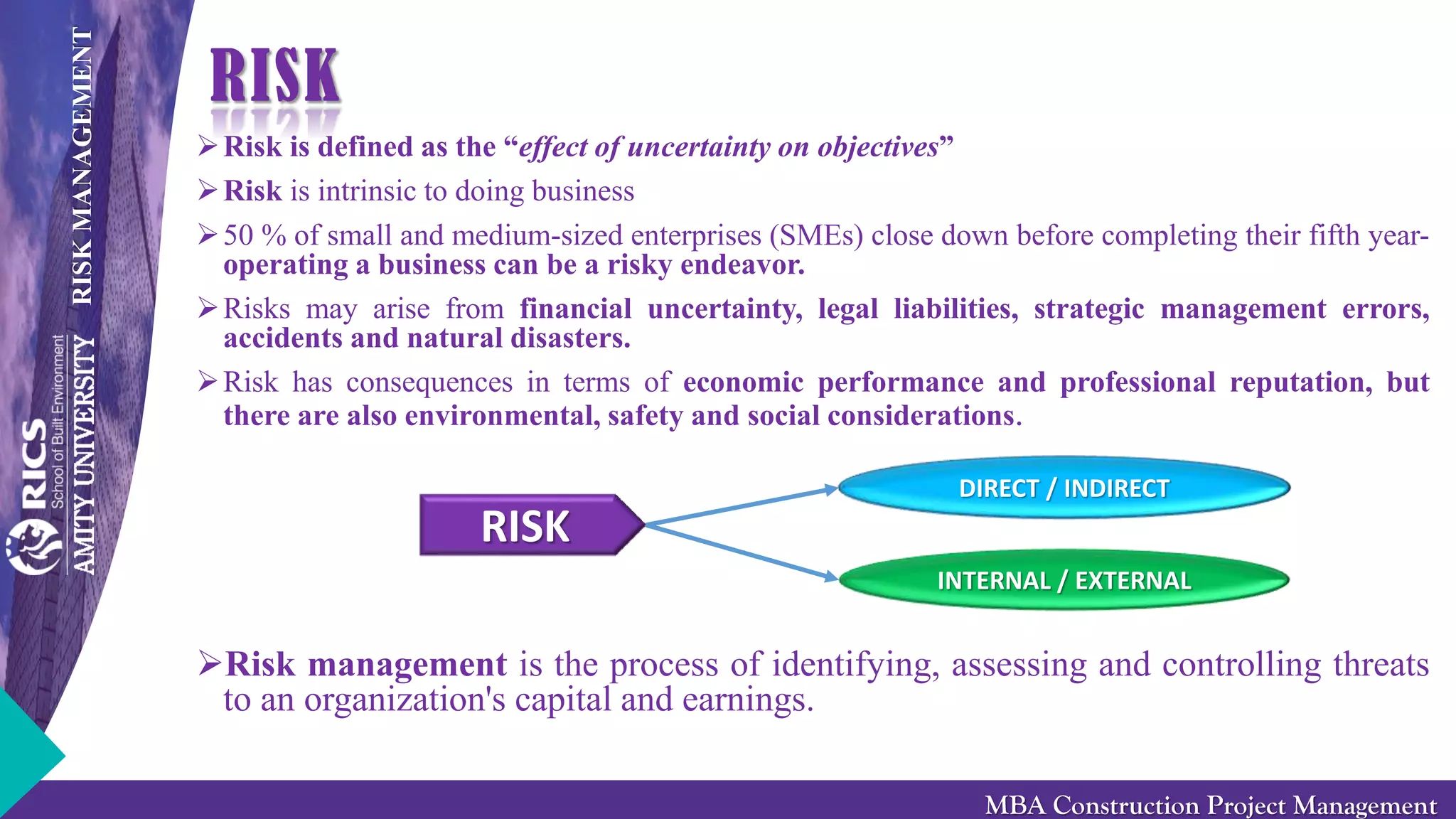 Risk Overview & Risk management | PDF