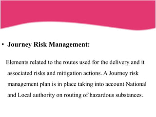 Risk Management In Transportation Business | PPTX