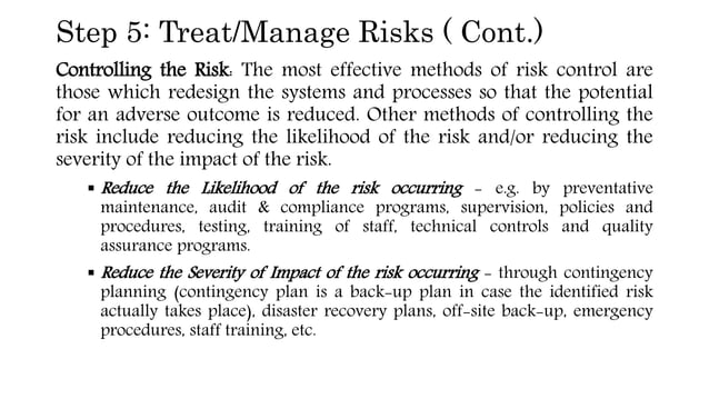 Healthcare Risk Management | PPTX