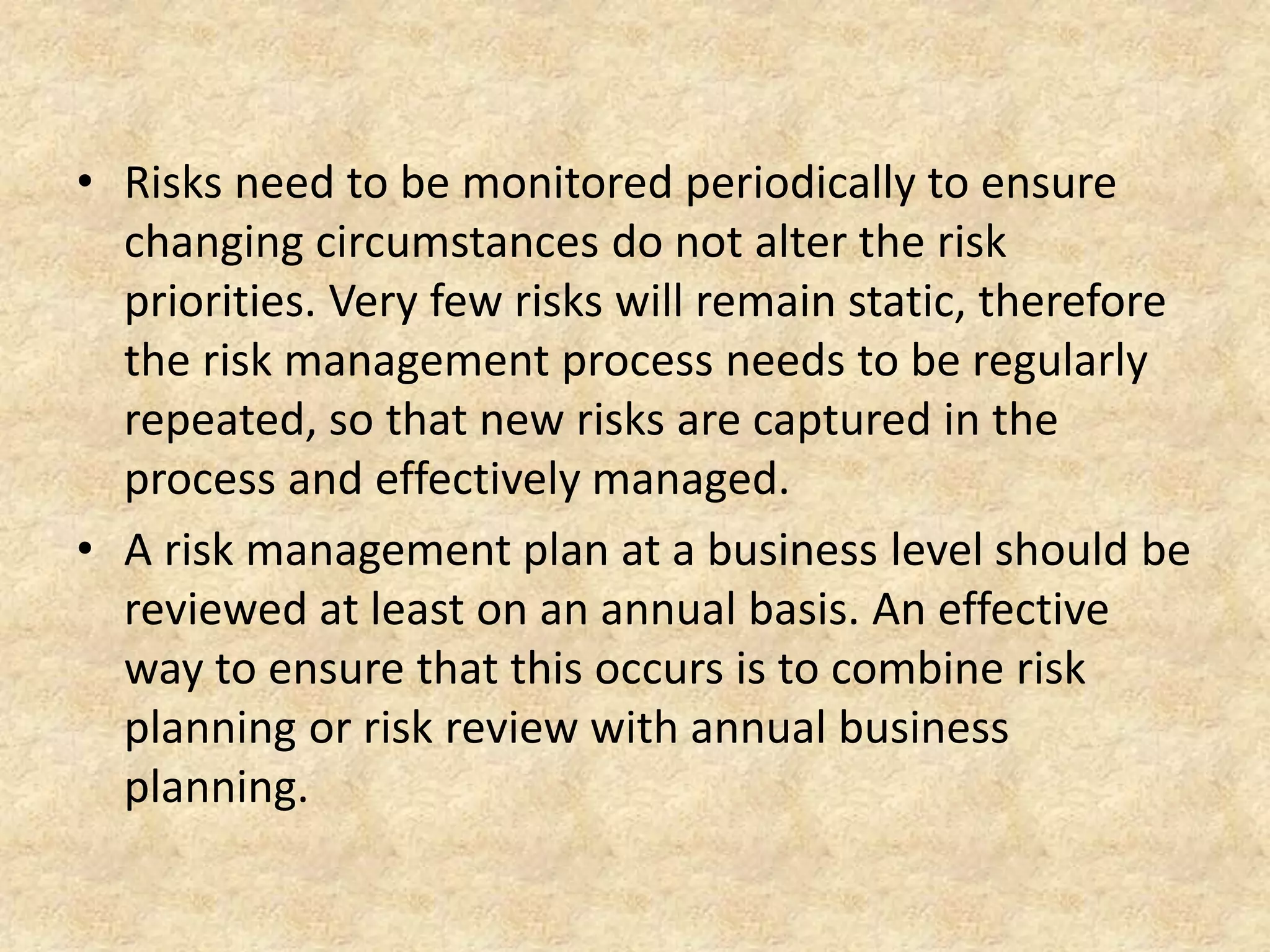 Risk management | PPTX