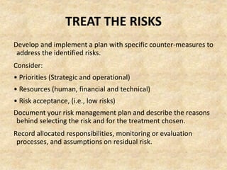 Risk management | PPTX