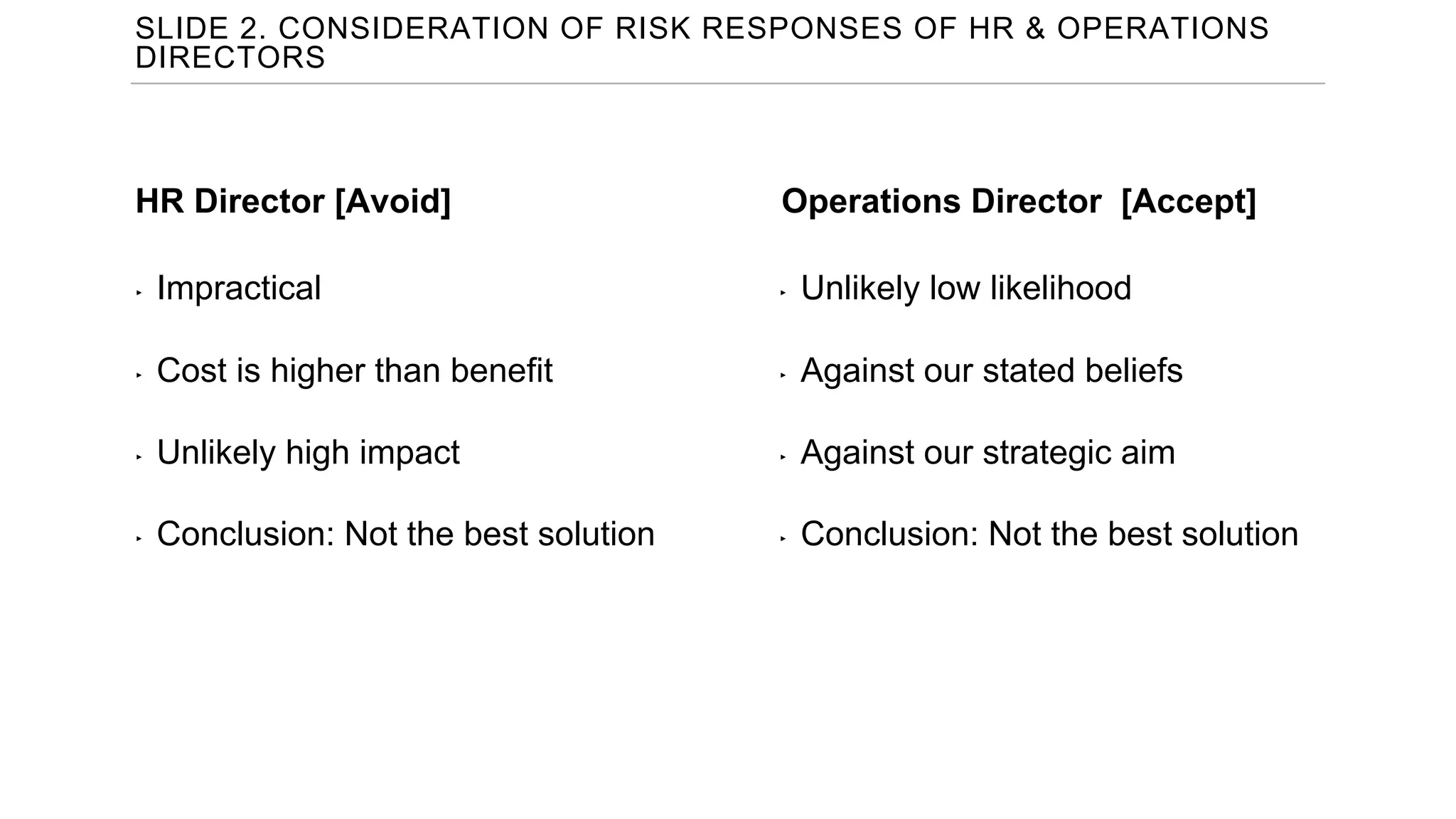 Process of risk management - Tara Model [SBL Exams - Dec.2019.2b] | PPTX