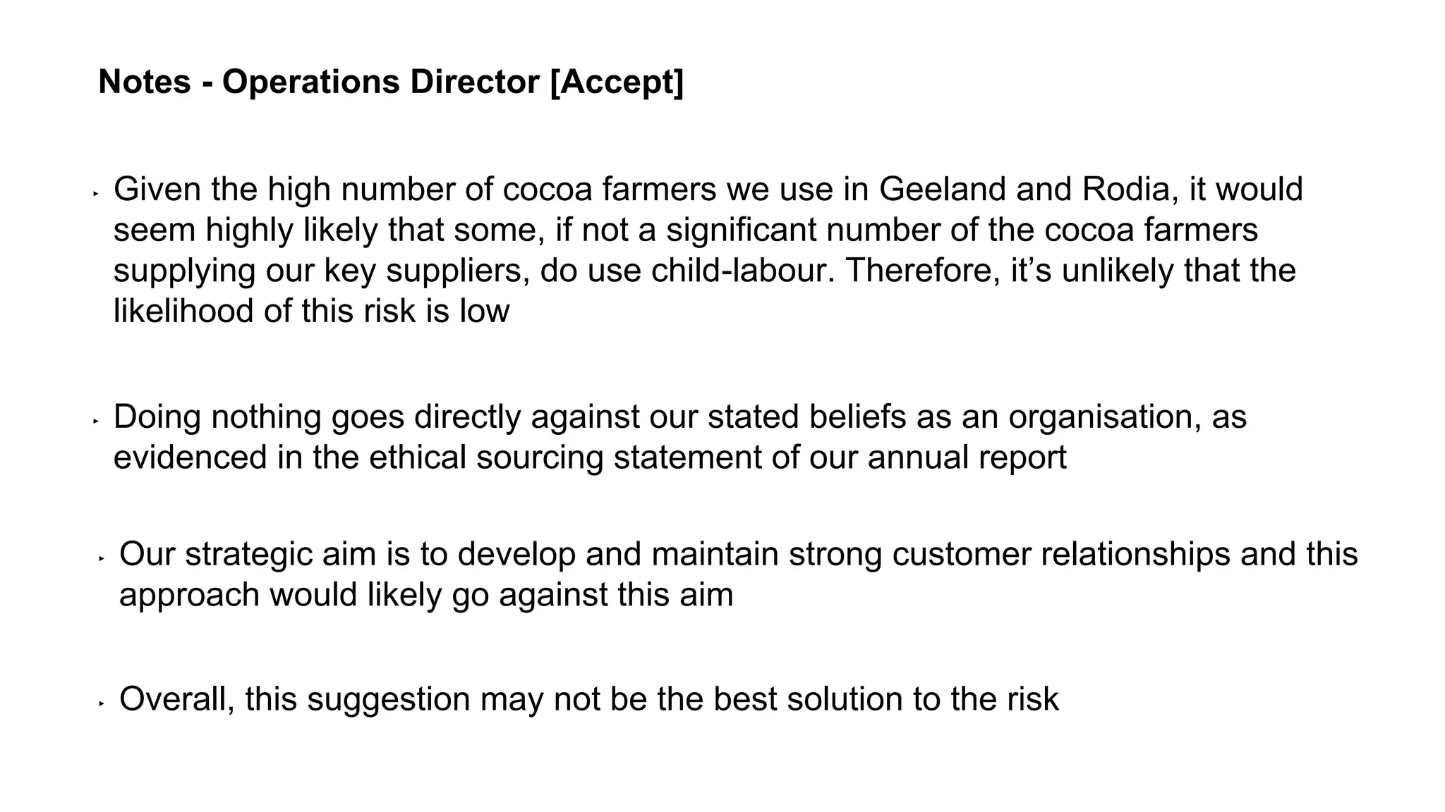 Process of risk management - Tara Model [SBL Exams - Dec.2019.2b] | PPTX