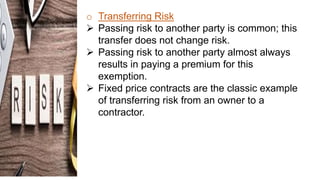 Risk management | PPTX | Financial Planning | Personal Finance