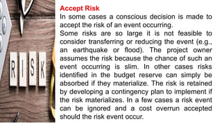 Risk management | PPTX | Financial Planning | Personal Finance