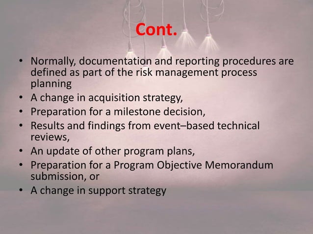 Risk management | PPTX | Civil Engineering Industry | Industries