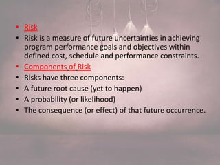 Risk management | PPTX