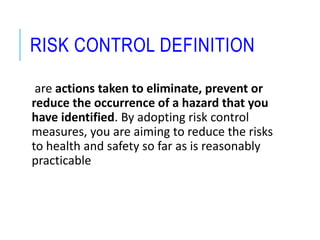 Risk management | PPT