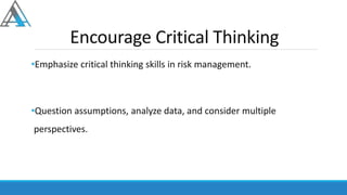 Risk Management.pt in real life world. | PPTX
