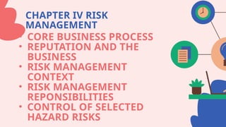 CHAPTER 4 RISK MANAGEMENT PRESENTED BY THE GROUP 6 .pptx