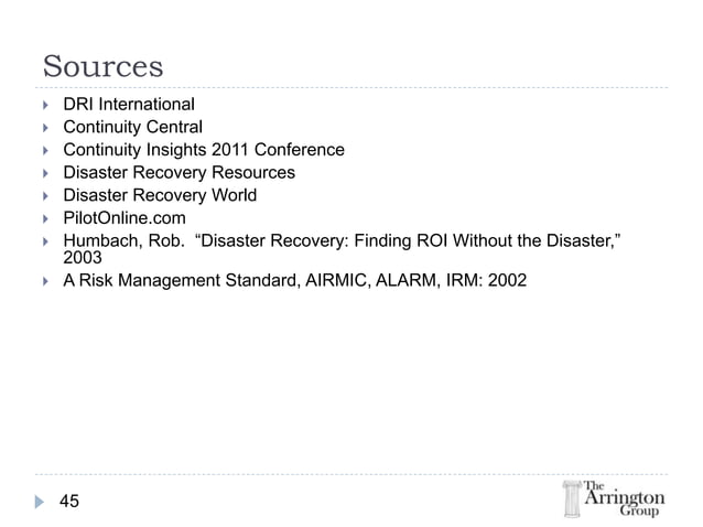 Risk Management -- Business Continuity Planning and Management.pptx