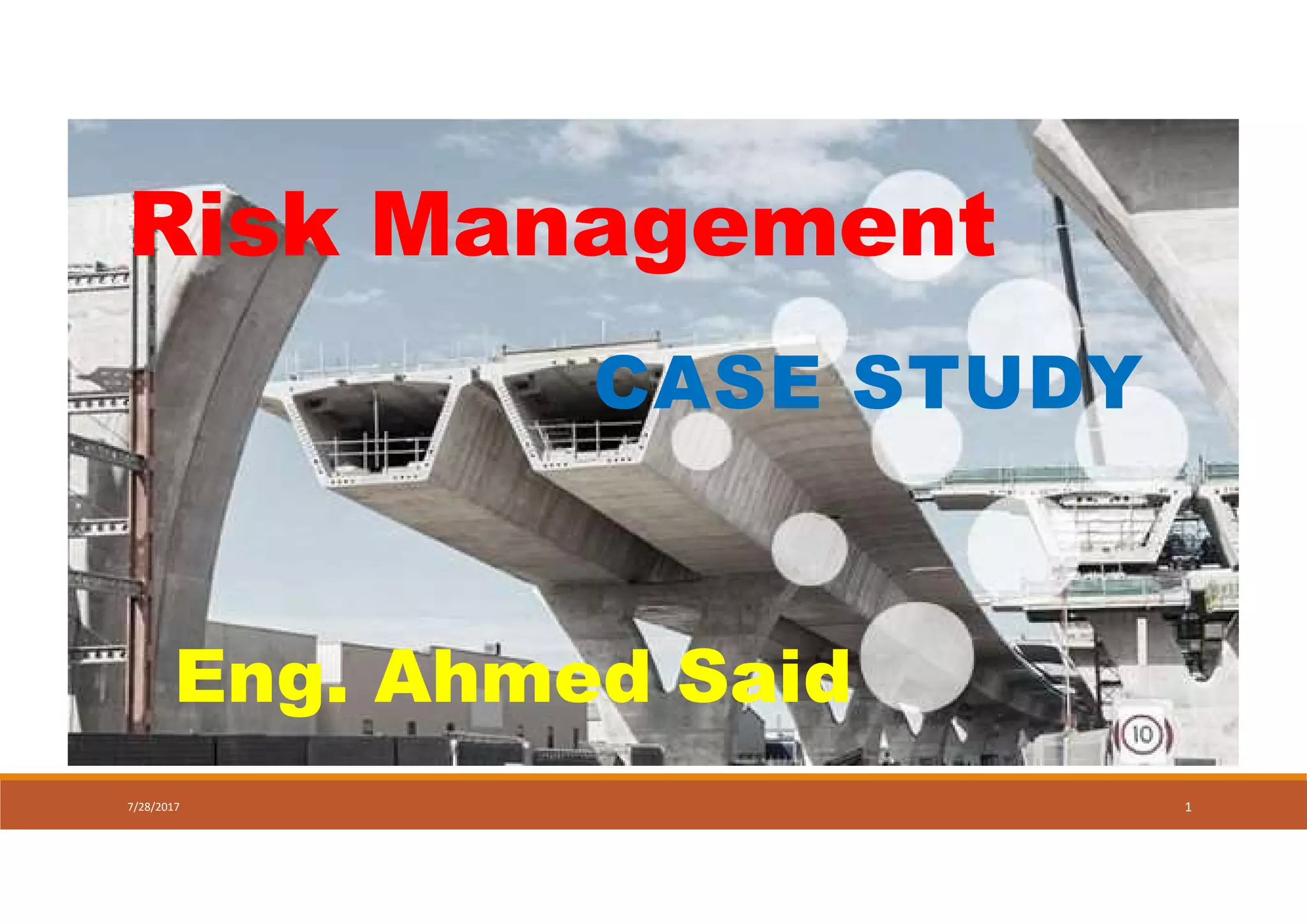Risk management case study | PDF