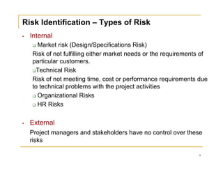 Risk management concepts and learning | PDF