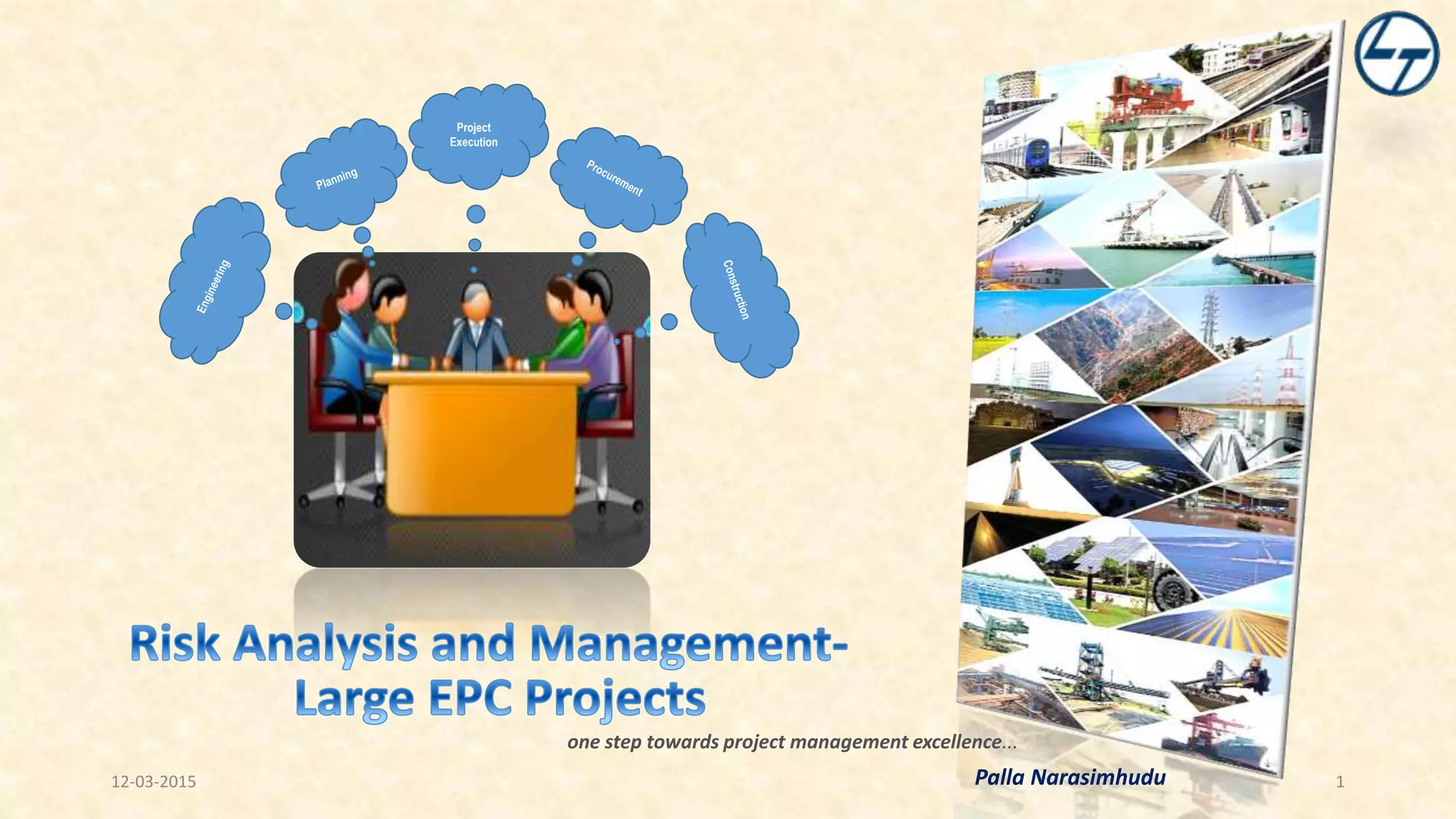 Risk management large epc projects | PPT