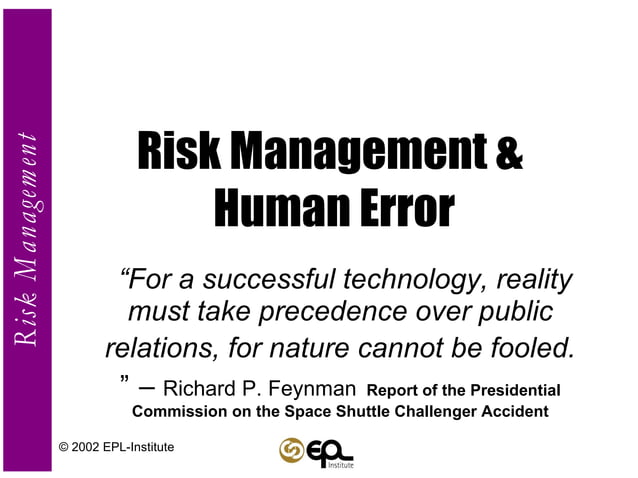Risk management seminar -en | PPT