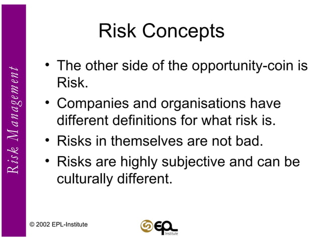 Risk management seminar -en | PPT