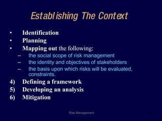 risk management | PPT