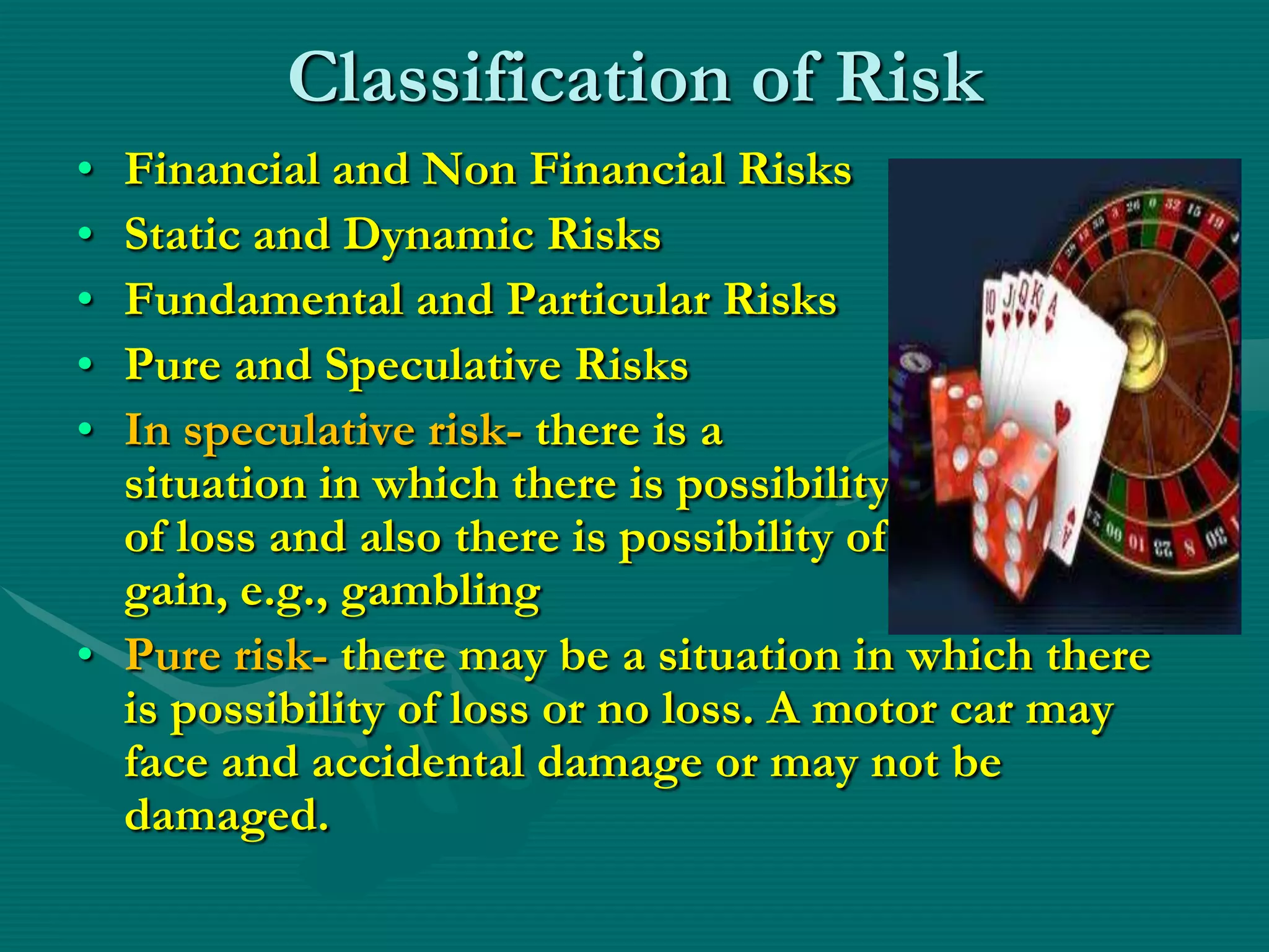 Risk Management in Insurance Sector | PPT