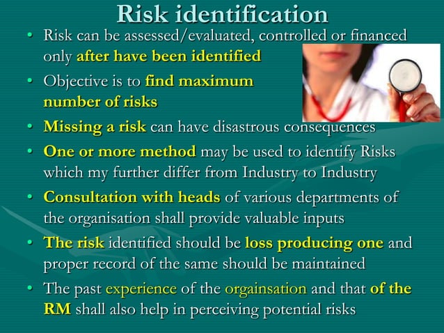 Risk Management in Insurance Sector | PPT
